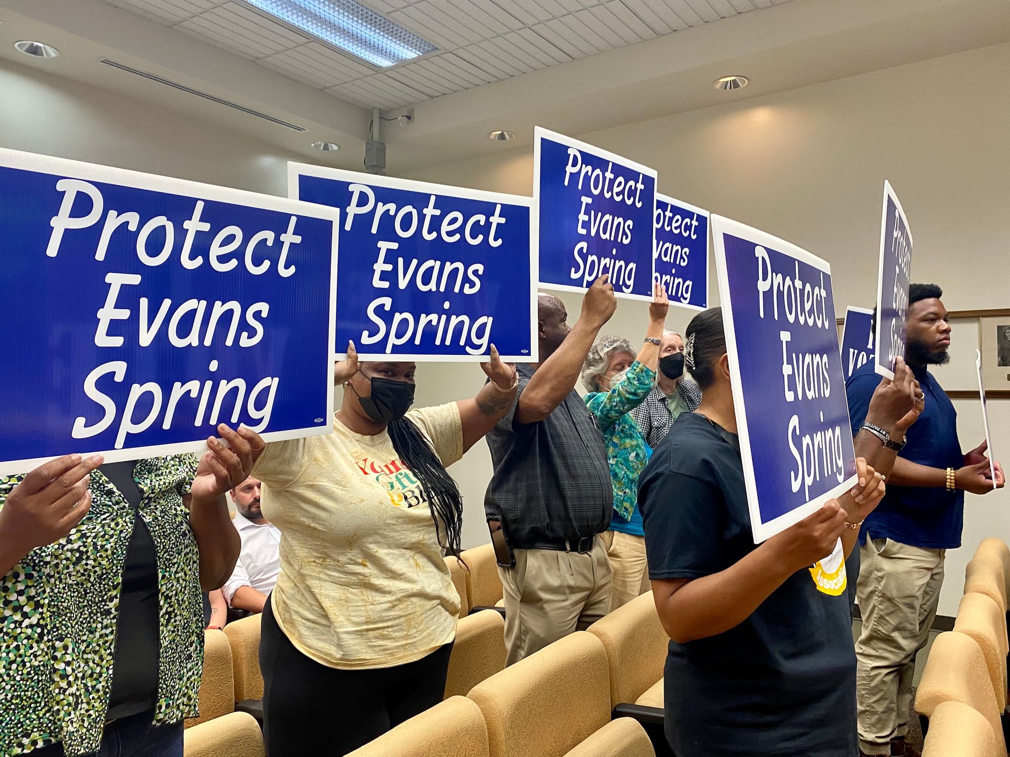 Activism Around Evans Spring Develops As Roanoke Nears Pick For Master ...
