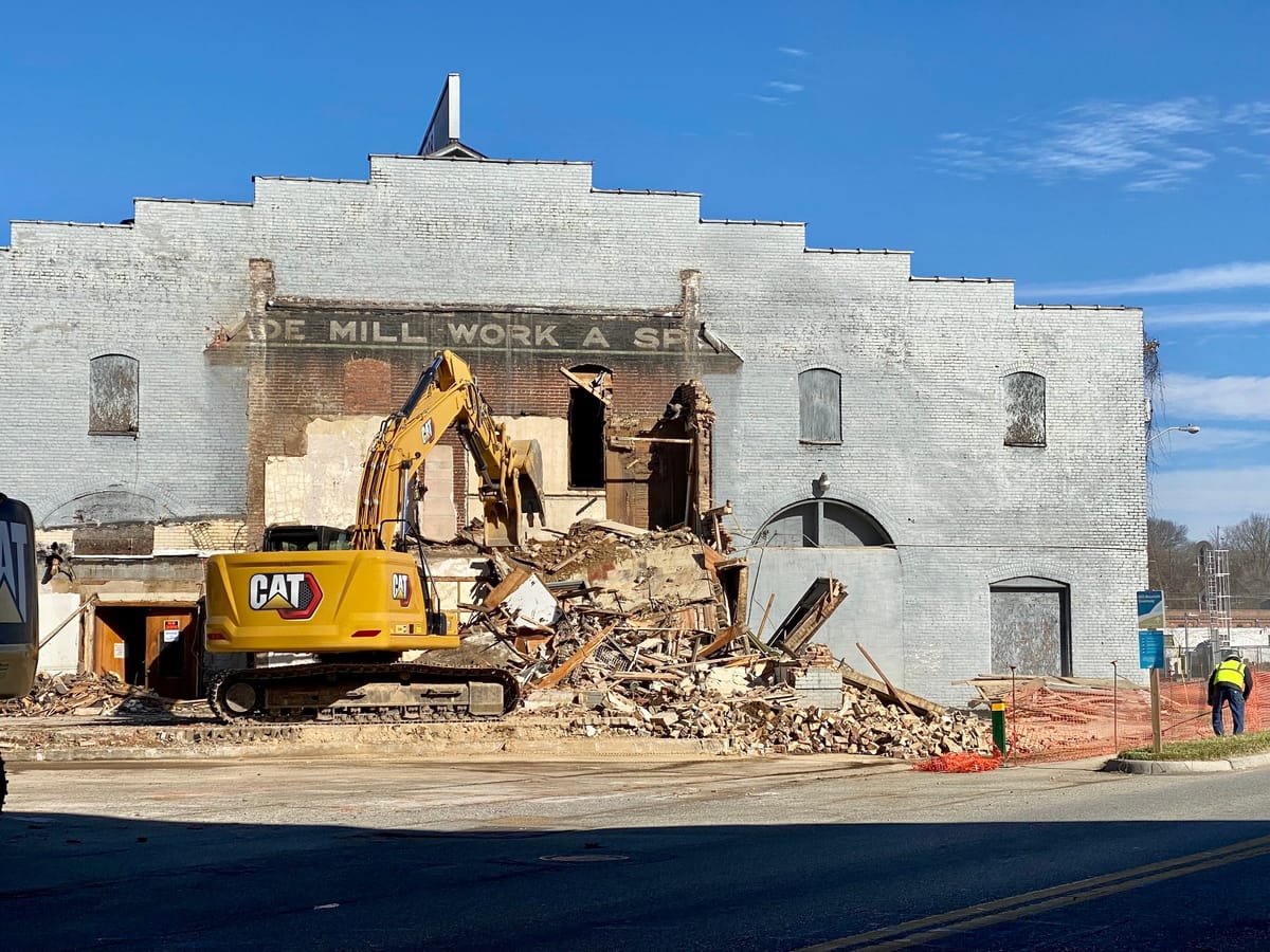 Virginia Tech Foundation Razes Historic Roanoke Lumber Shop For ... Virginia Tech Foundation Razes Historic Roanoke Lumber Shop For ...