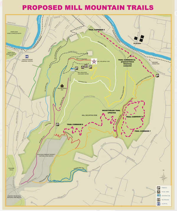 Mill Mountain Trails To Expand Significantly with First Professional ...